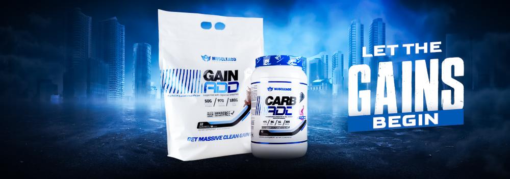 Gainers & Carbs – Muscle Add