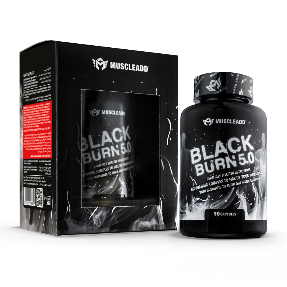 Black Burn 5.0 - 30Serv - 90Capsules – Muscle Add