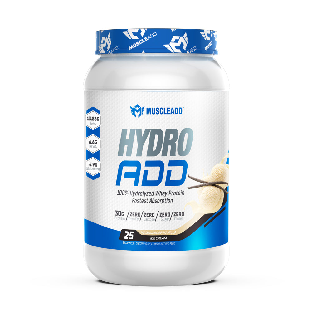 Muscle Add Hydro Add 100%Hydrolyzed Whey Protein Fastest Absorption-25